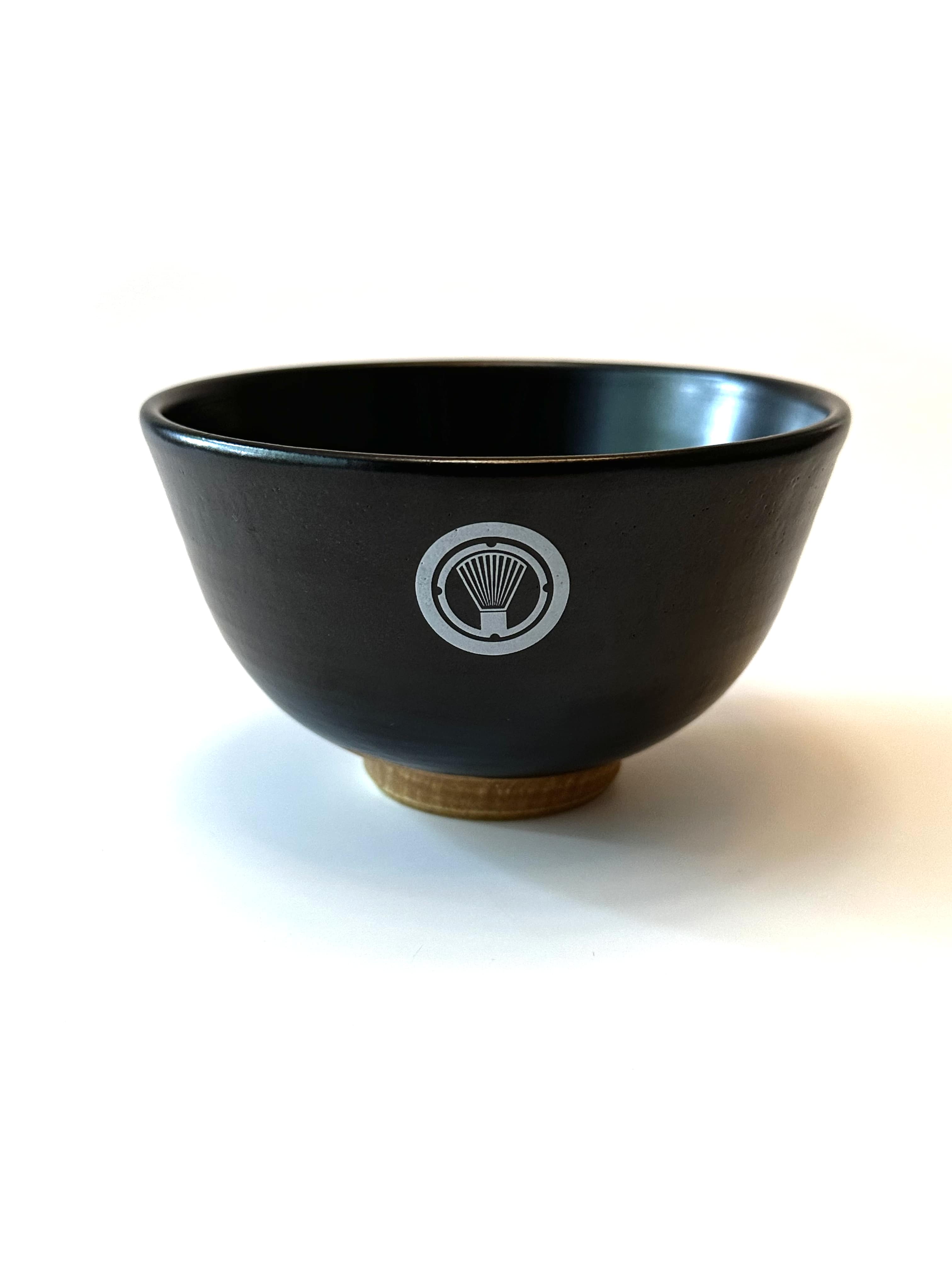 Ceremonial Matcha Bowl - Branded Black
