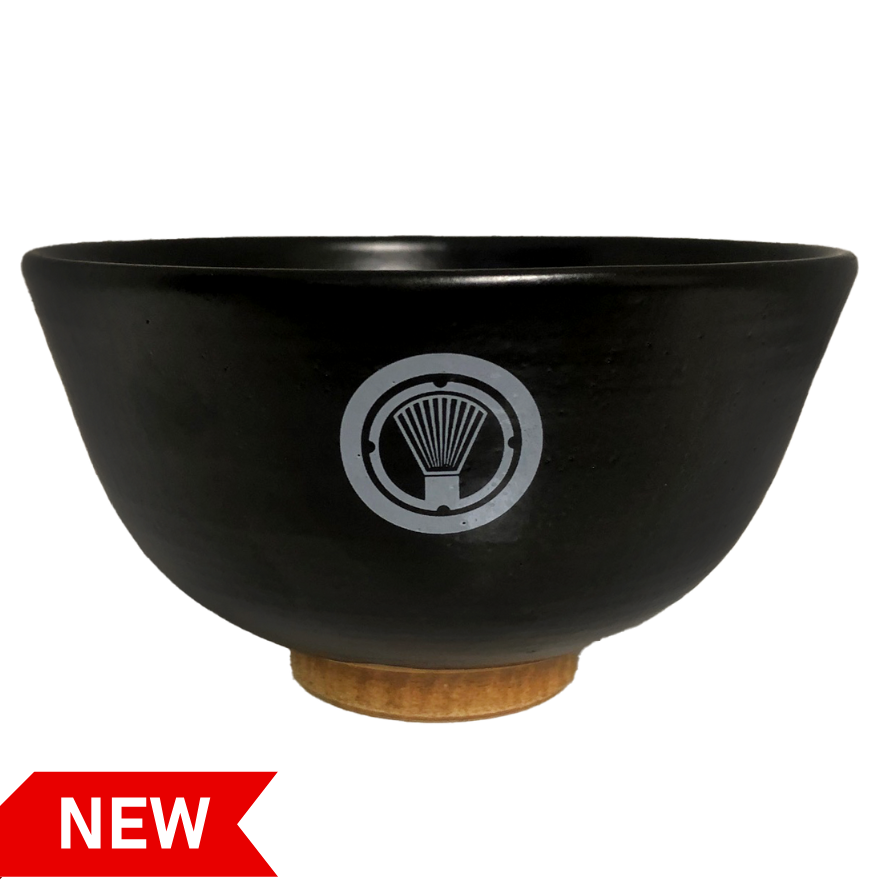 Ceremonial Matcha Bowl - Branded Black